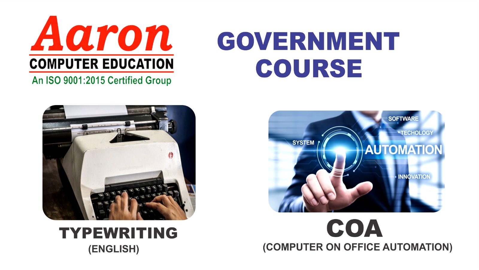 Aaron institute of computer education